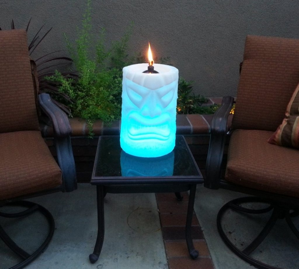 LED Table Top Tiki Torch | Fresh Garden Decor