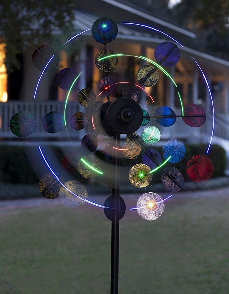Solar Sparkler Wind Spinner | Fresh Garden Decor