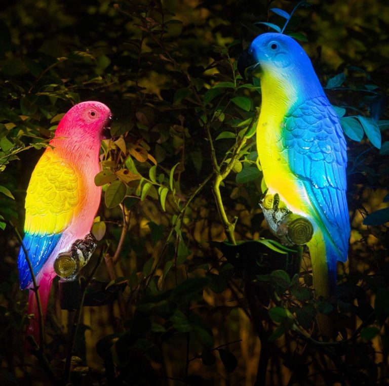 Solar Outdoor Decoration Lights- Parrot Light-Colored Decoration Lights ...